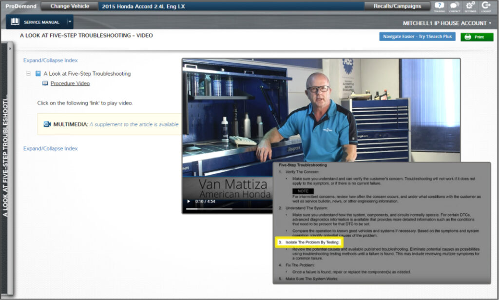ProDemand®: Comprehensive Auto Repair Information