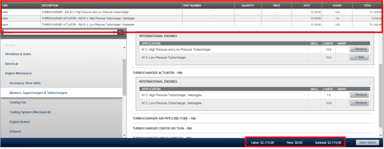 TruckSeries Labor Guide Navigation Tip - Mitchell1