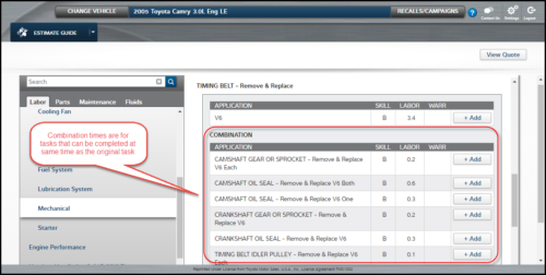 Estimate Guide FAQs - Mitchell1